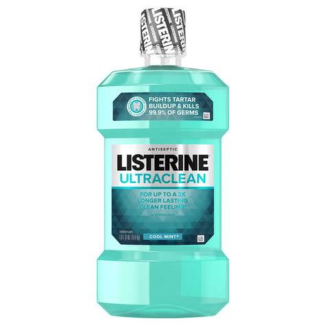 Listerine Mouthwash Antiseptic Cool Mint