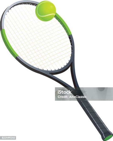 Raket Tenis Dengan Bola Ilustrasi Stok Unduh Gambar Sekarang Raket Tenis Tenis Raket Istock