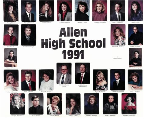 Allen Consolidated Schools Alumni Class Composites