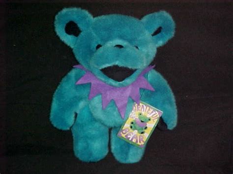 12 Aqua Grateful Dead Plush Bear With Tags Liquid Blue Steven Smith