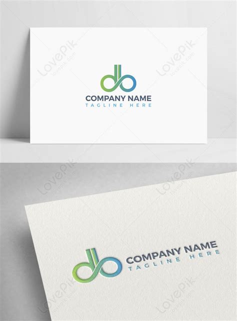 편지 Db 기업 로고 이미지 사진 450114055 무료 다운로드