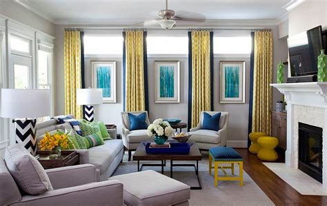 Living Room Blue Yellow At Kristian Christenson Blog
