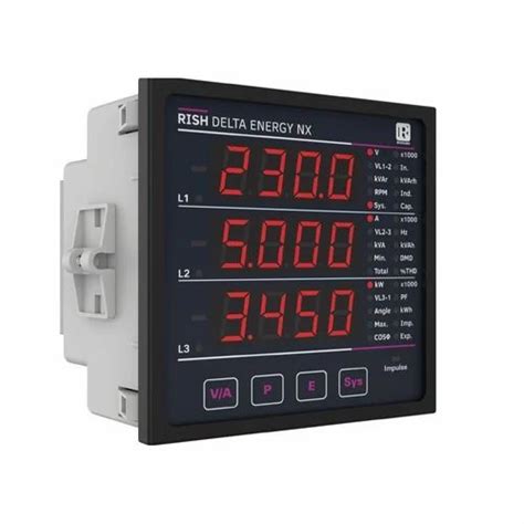 Class 1 Rishabh Rish Delta Energy Nx Multifunction Meter At Rs 2450 In