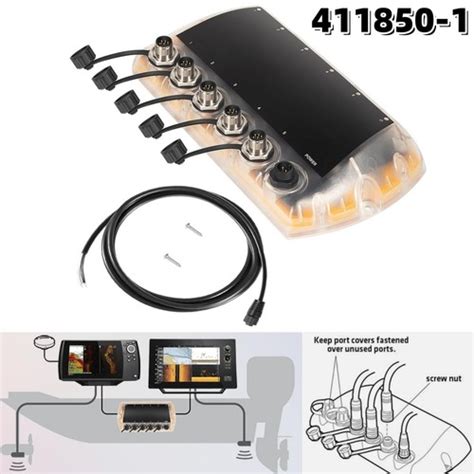 411850 1 5 Port Ethernet Switch For Humminbird As Eth 5pgl Marine