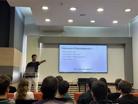 Dmitry Alimov On Linkedin Python Pythonbelgrade