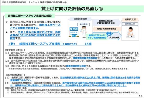 歯科技工所ベースアップ支援料についての厚労省の見解 株式会社ループホールディングスのblog