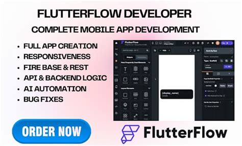 Build Flutterflow Mobile App Flutterflow Developer Flutterflow App