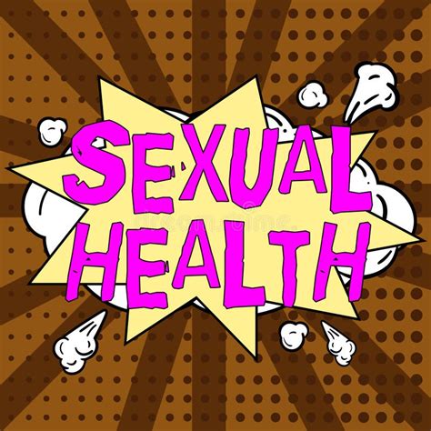 Sign Displaying Sexual Health Business Idea Healthier Body Satisfying