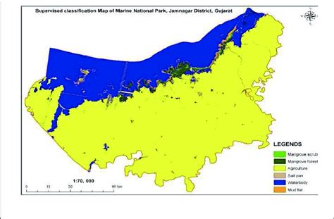 Supervised Classification Map Of Mnp Jamnagar And Gujarat Download Scientific Diagram