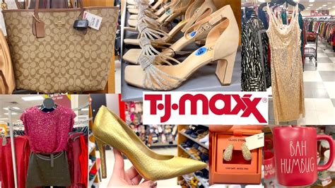 Tj Maxx Shop With Me 2023 Designer Handbags Shoes Jewelry Christmas New Items Youtube