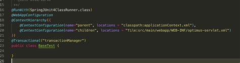 Run Junit4 Read Spring Config File Filenotfoundexception · Issue
