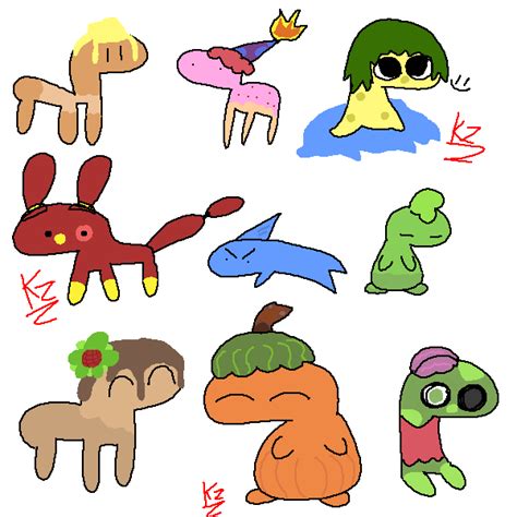 Weird Creatures By Kalediozook On Newgrounds