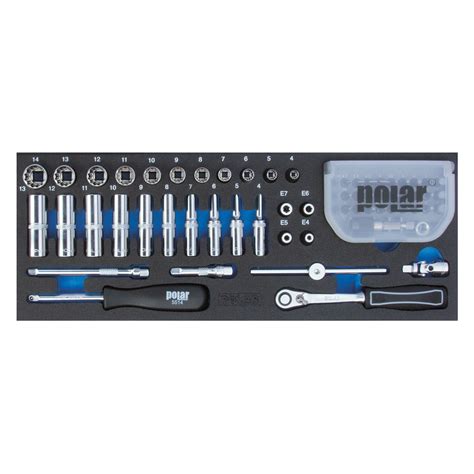 1 4” Metric Socket Wrench Set 12 Point Polartools Com