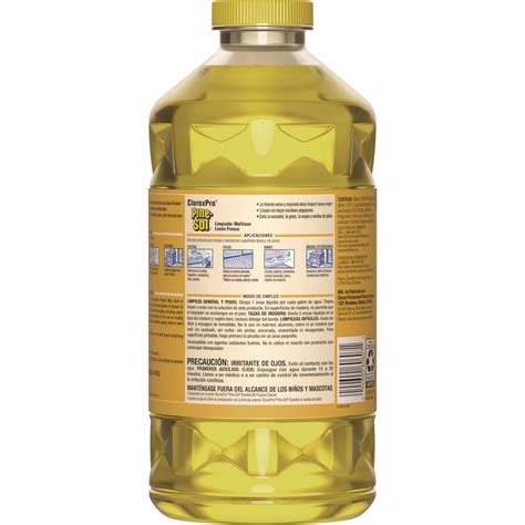 Pine Sol® Cloroxpro Multi Surface Cleaner Concentrated Lemon Fresh Scent 80 Oz Bottle