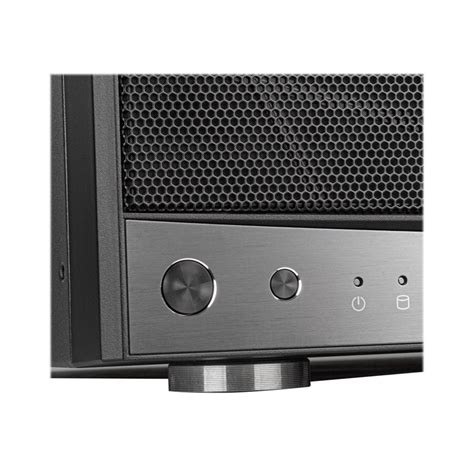 Silverstone Sst Gd11b Chassi Tower Svart Billig