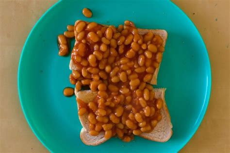 Premium Photo Beans On Toast