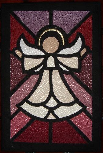 Stained Glass Angel Quilt