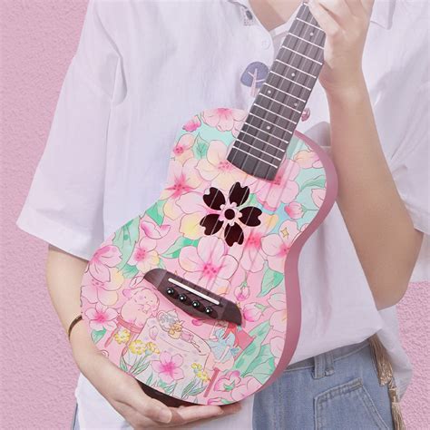 尤克里里女生23英寸入门级乌克丽丽男初学者儿童小吉他官方旗舰店虎窝淘