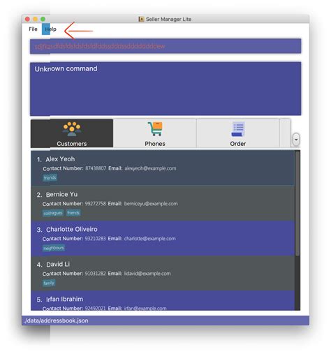 gui glitch when menu bar items are selected · issue 3025 · nus cs2103 ay1920s1 ped dev response