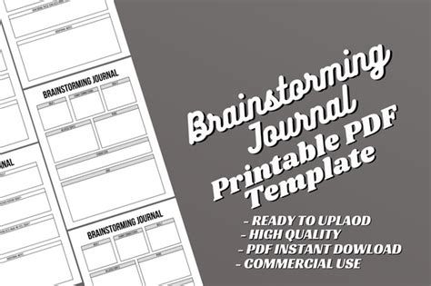 Brainstorming Template Pdf