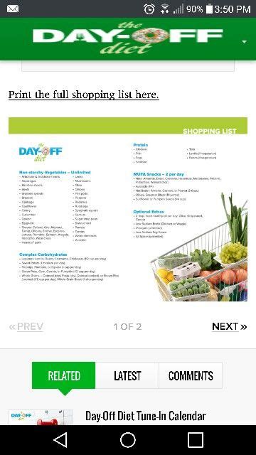 Dr Oz Day Off Diet Plan