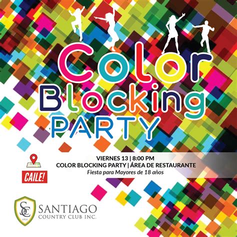 Color Blocking Party Santiago Country Club Inc