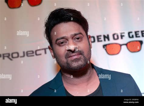 San Diego Ca 19th July 2023 Prabhas Attending The Project K X Den Of Geek Comic Con Opening