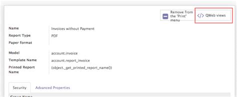 How To Inherit And Modifying Qweb Report Template In Odoo 11 By