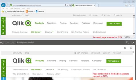 Solved Using An Extension To Host A Web Page In A Sheet Z Qlik