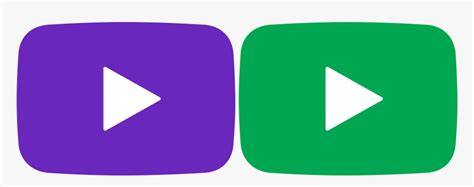 Youtube Logo Color Green Hd Png Download Kindpng