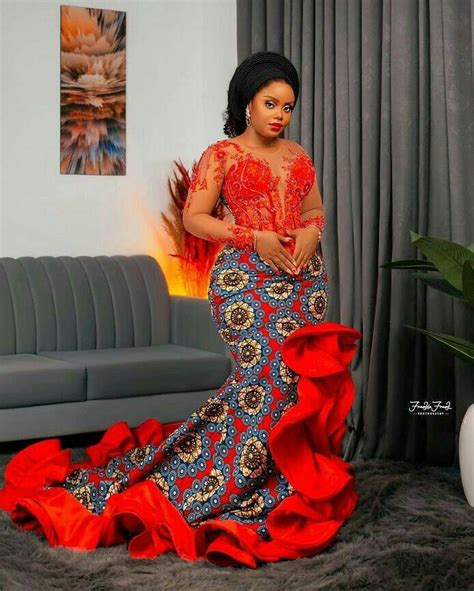 Trending Ankara Style African Wedding Dress Latest African Fashion