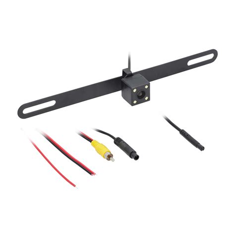 Behind Lic Plate Cam Active Park Lines And Led Night Vision