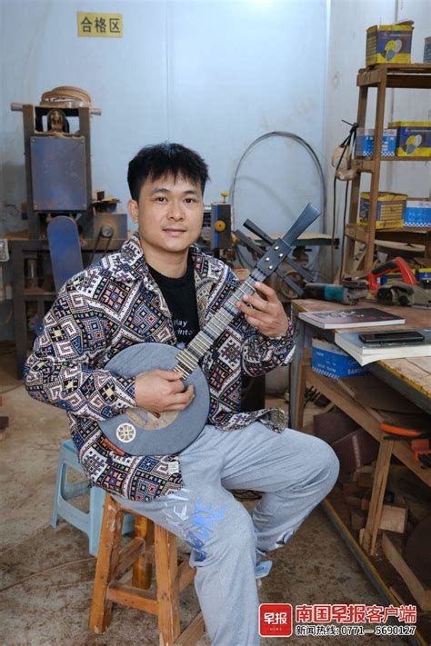 古琴神奇“复活”！广西小伙复原宋代阮琴，再现乐府风流