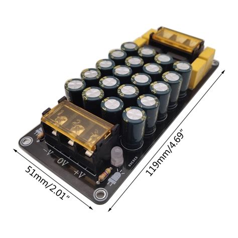 Two Rectifier Filter Module 6a X2 Amplifier Board 1200w For Amplifier