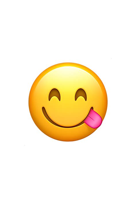 😋 Face Savoring Food Emoji Adesivi Scuola Lavoro