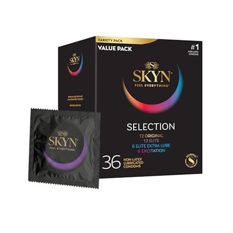 Skyn Selection Non Latex Condoms Contains Skyn Elite Want It All