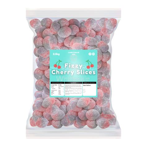 Fizzy Cherry Slices Candycrave 2 5kg