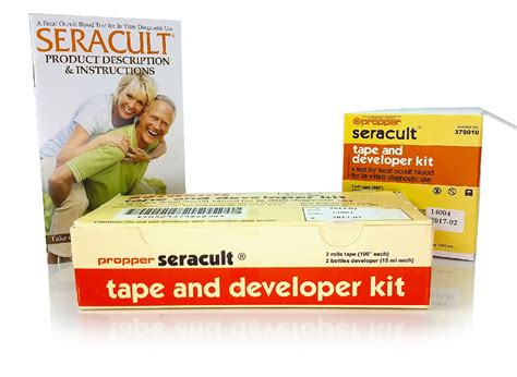 Seracult® Fecal Occult Blood Tests Propper Manufacturing Clinical