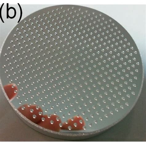 Different Stages In The Fabrication Of The Metal Wafer Mold For The