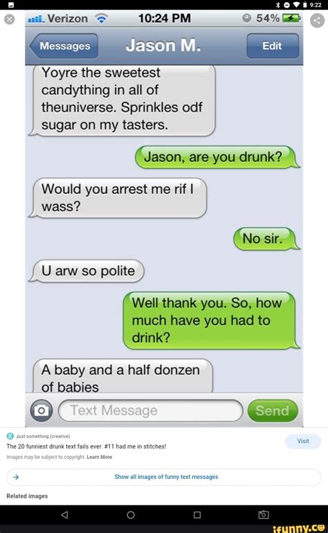 Funny Text Fails Drunk