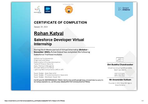Salesforce Dev Certificate Pdf