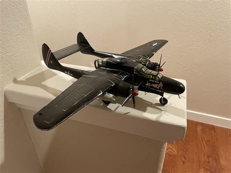 P 61 Black Widow Plastic Model Airplane Kit 148 Scale 857546