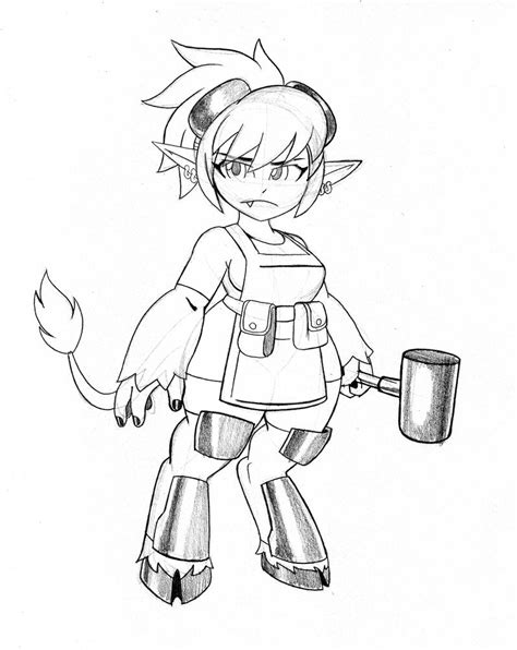 Impish Alien Doodle By Omegasunburst On Deviantart