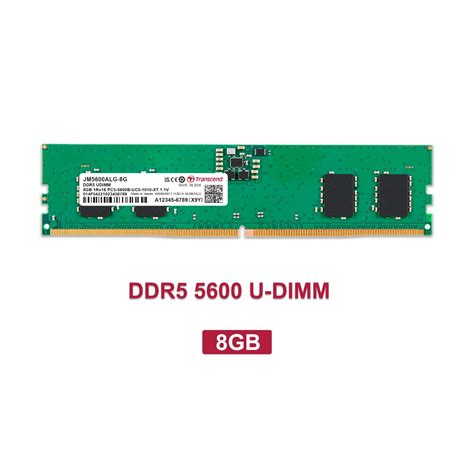 Transcend Ram Memory Ddr5 5600 Long Dimm 8gb รับประกันตลอดอายุการใช้งาน