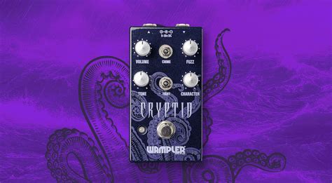 Wampler Lance Une Nouvelle Fuzz Vintage La Cryptid Fuzz Guitareffect