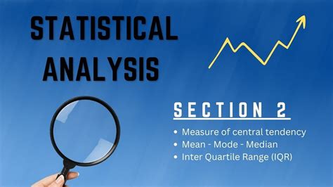 Statistical Analysis Section 2 Youtube