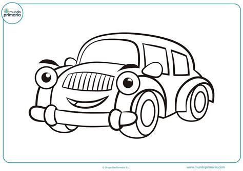 Dibujos De Coches Para Colorear Mundo Primaria