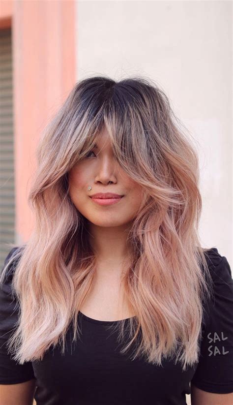 Choppy Layered Side Bangs