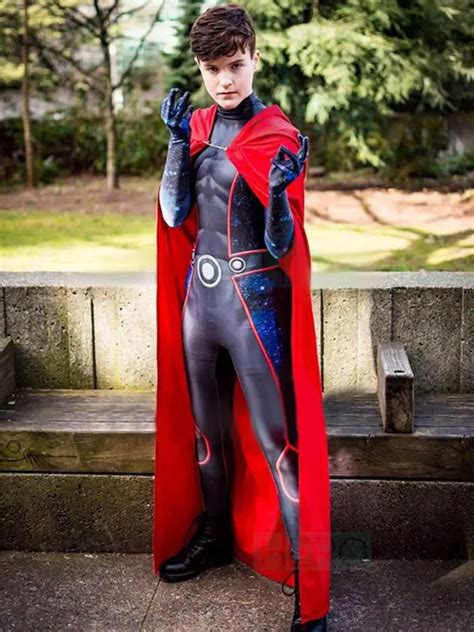 Young Avengers Wiccan Halloween Costume Billy William Kaplan Teenage