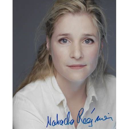 Autographe Natacha Regnier